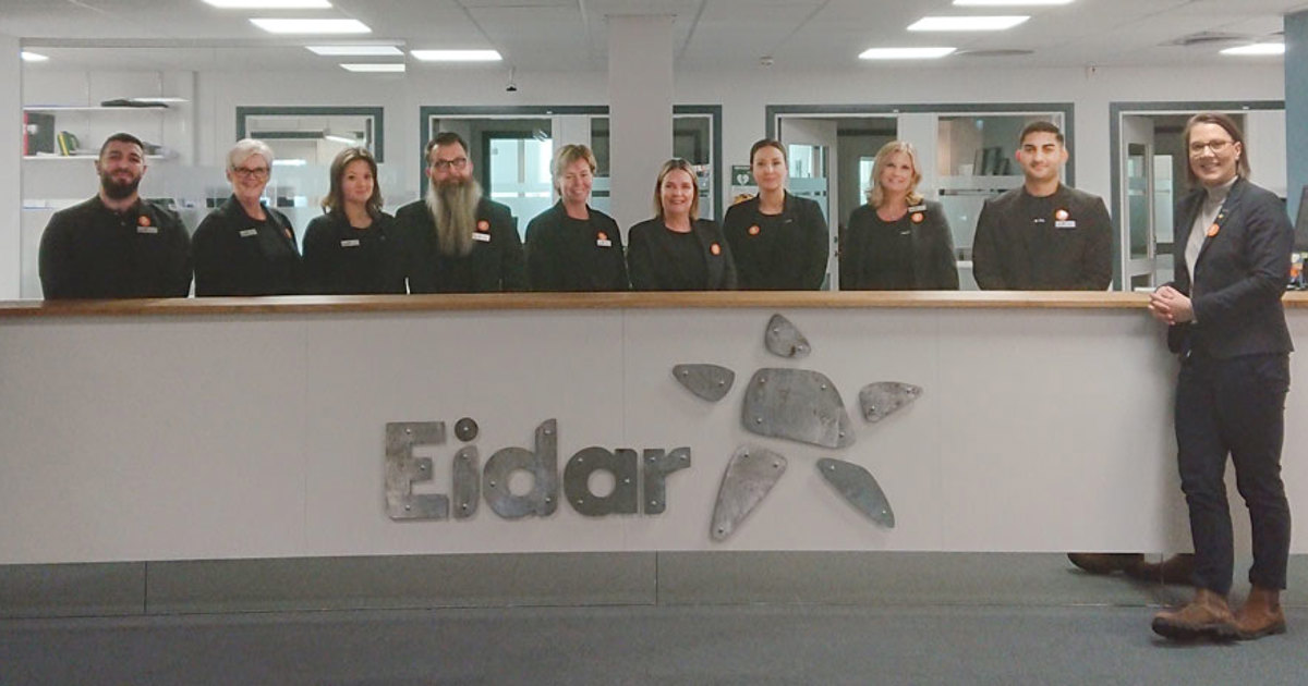 Eidars nya Kundservice tar form | Eidar.se